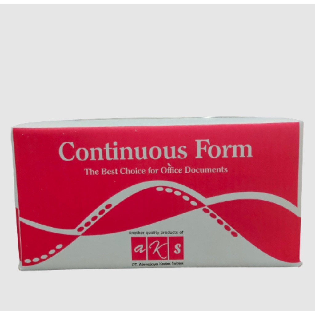 Jual SYS Continuous Form merk AKS 1 ply | Shopee Indonesia