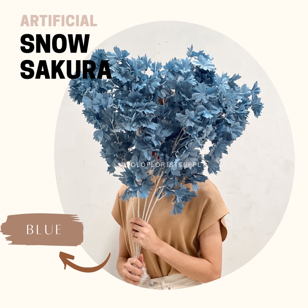 Jual SAKURA SNOW NEW CHERRY BLOSSOM SPRAY ARTIFICIAL FLOWER BUNGA PALSU ...