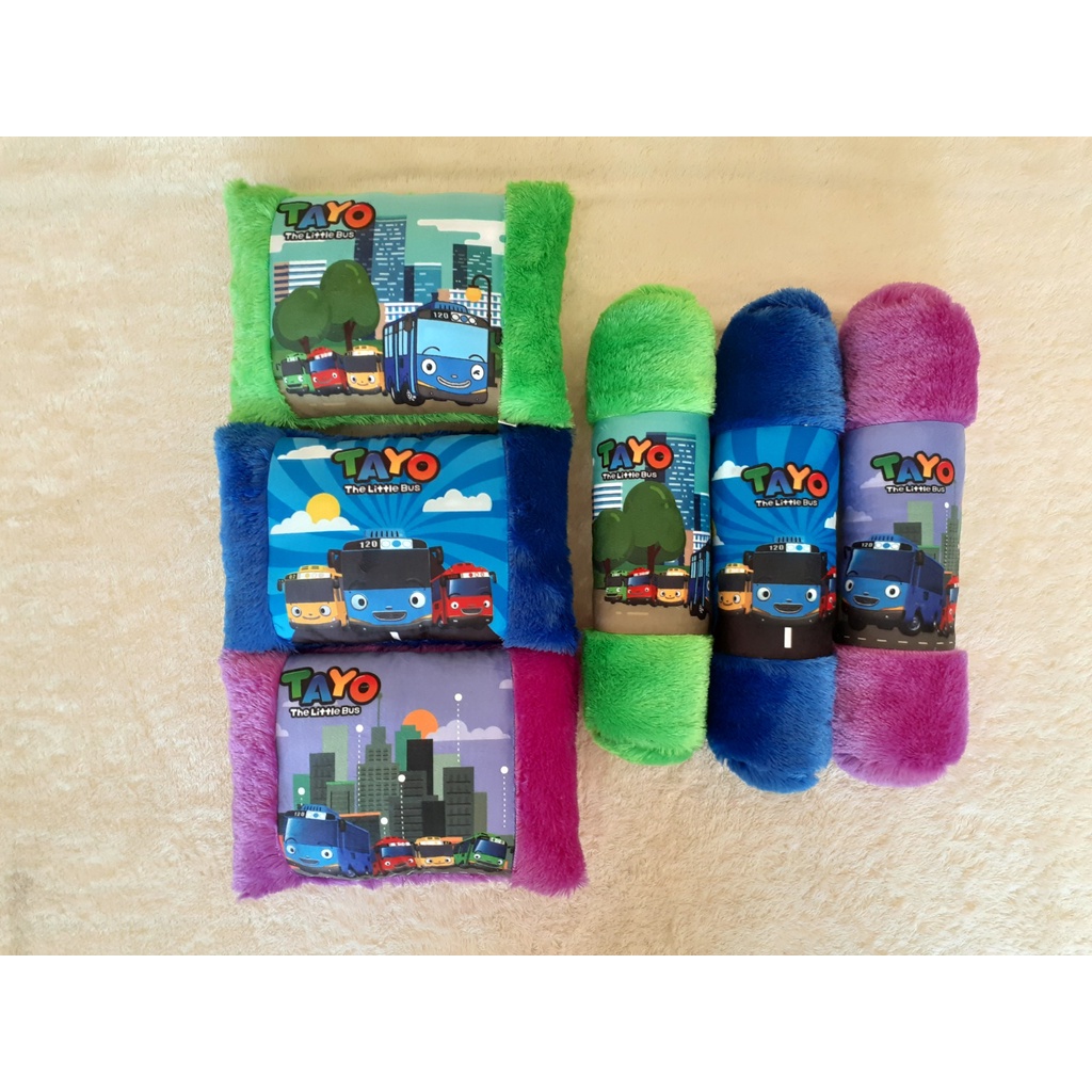 Jual Dreamtoys96 Set Baby Tayo Bantal Guling Tayo | Shopee Indonesia