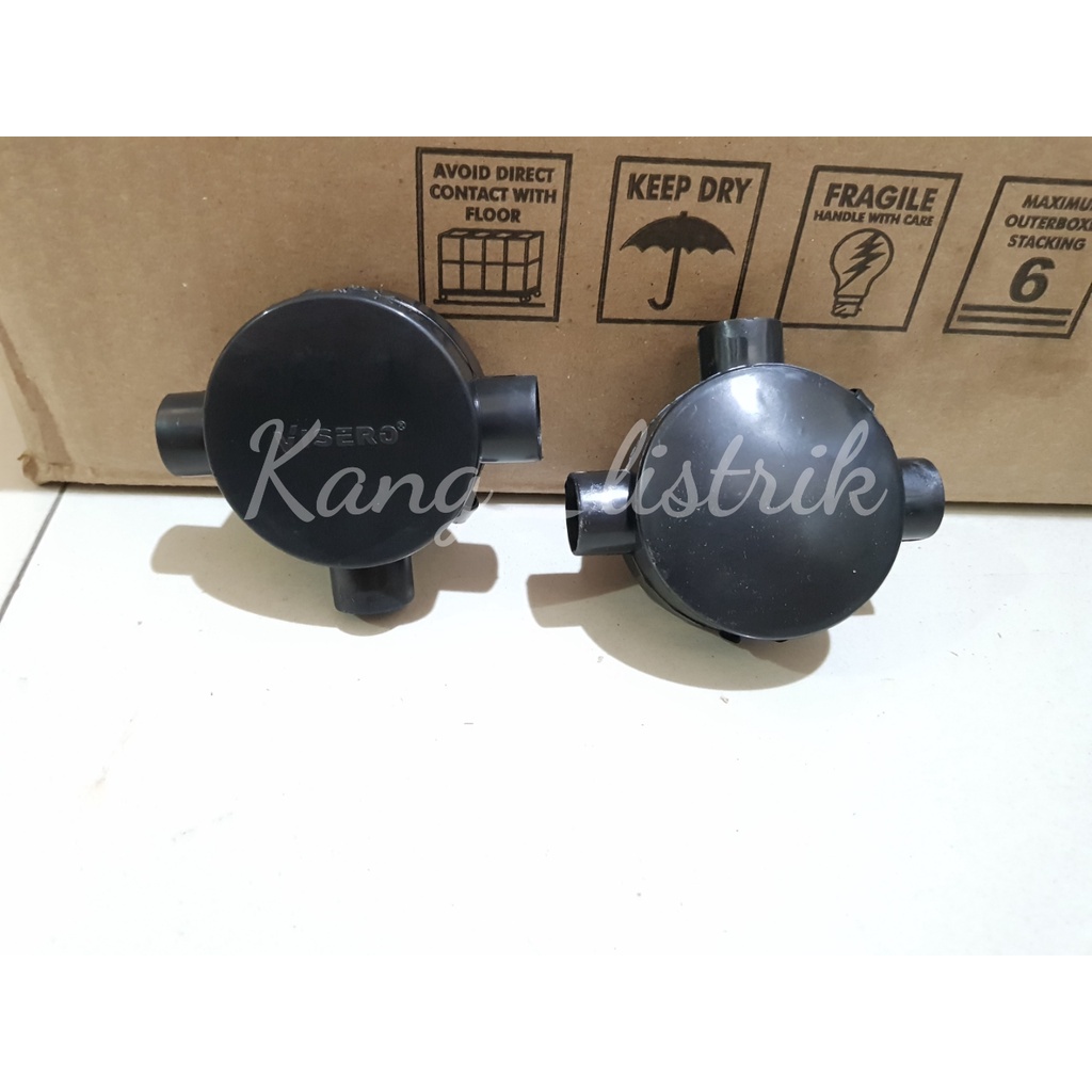 Jual Tdus Hitam Cabang 3 / T dus / Tdos / Tedus / T Doos 5/8mm atau 3 ...