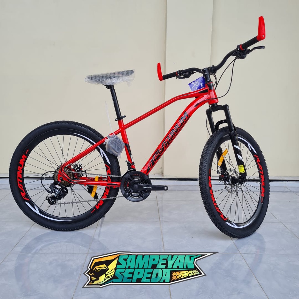Jual Sepeda MTB 26 Platinum Max Sepeda Gunung ukuran 26 Platinum MAX ...