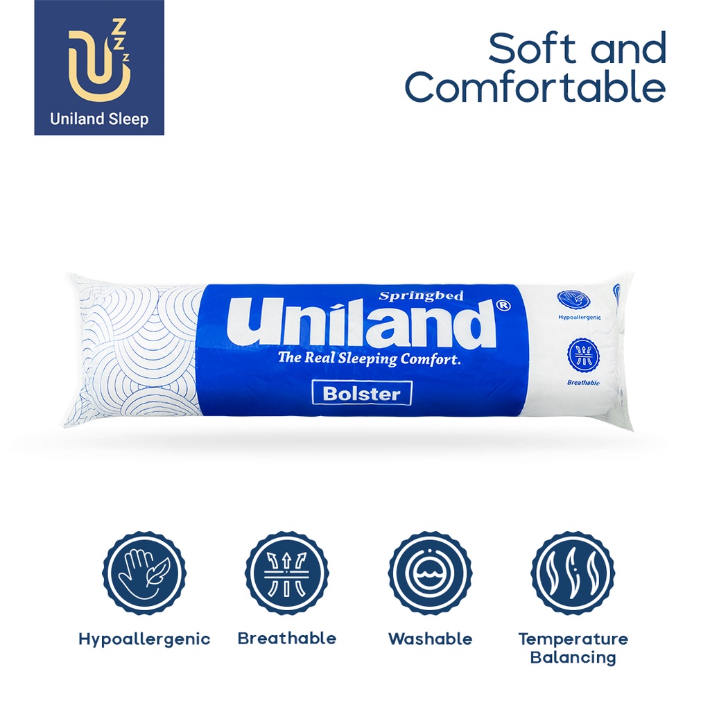 Jual Uniland Sleep Guling Tidur Dakron Silikon - Dacron Silicon ...