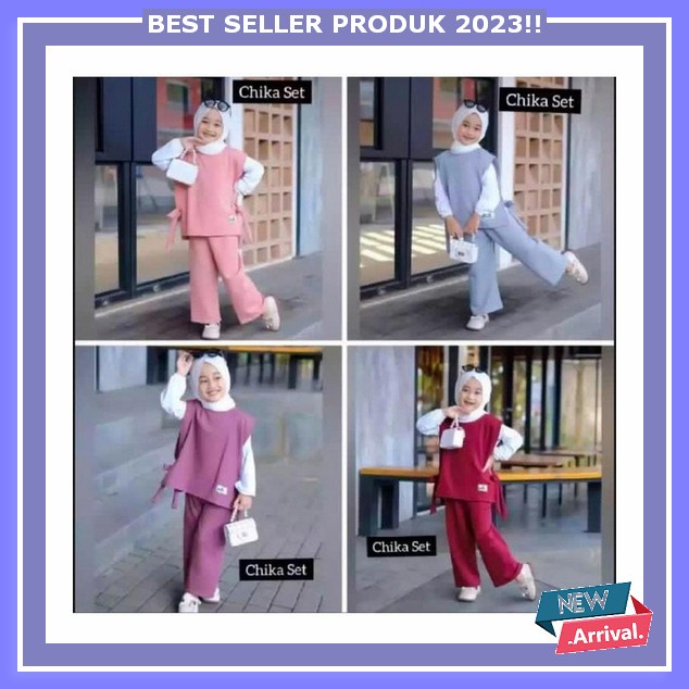 Jual Setelan Anak Perempuan Muslim Terbaru Muslimah Semua Ukuran Baju ...
