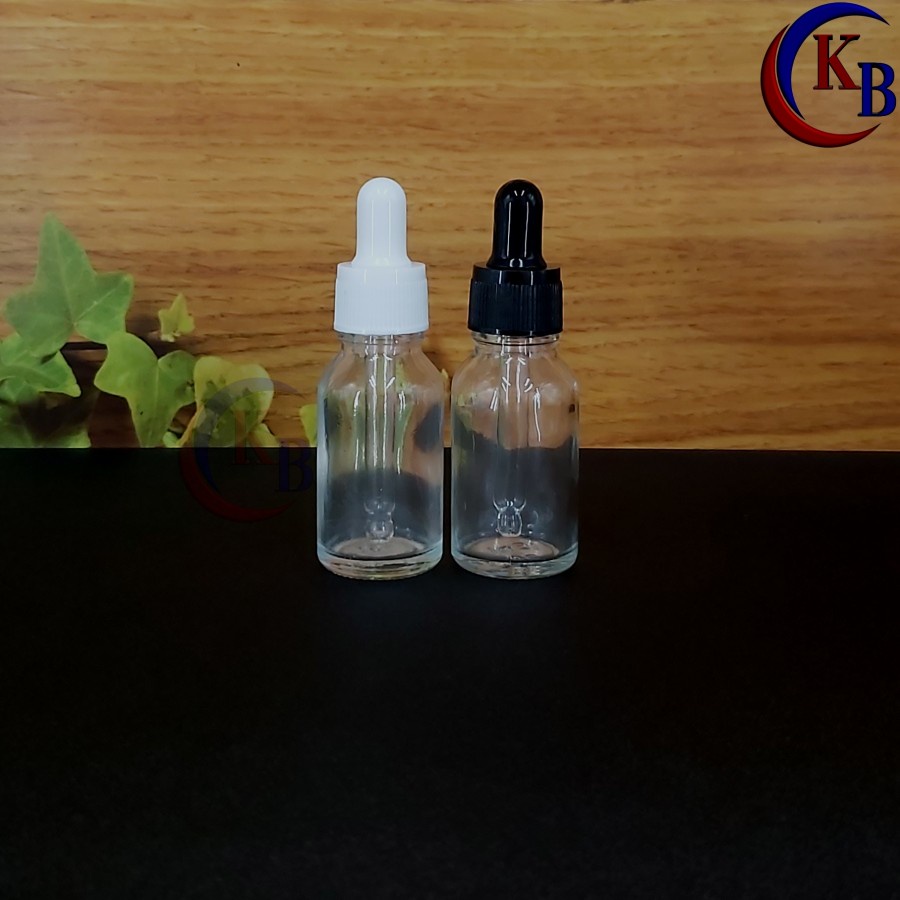 Jual BOTOL PIPET 15 ML SERUM TETES NON SEGEL / BOTOL KACA CLEAR TEBAL ...