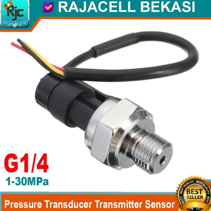 Jual Sensor Tekanan Pressure Tranducer Transmitter Sensor G1/4 1/4" 1-30Mpa | Shopee Indonesia