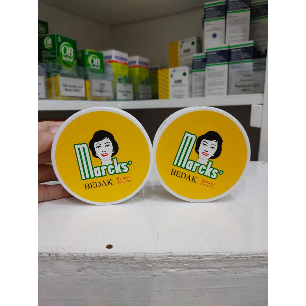 Jual Marcks Bedak Tabur Creme Isi 40gram Original | Shopee Indonesia