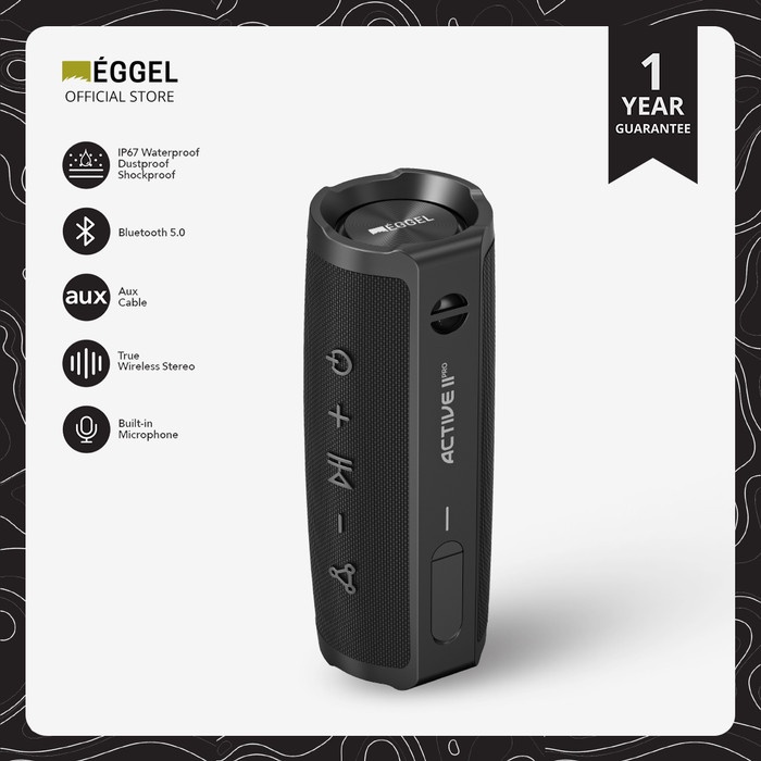 Jual Speaker Eggel Active 2 Pro Waterproof Portable Bluetooth Speaker ...