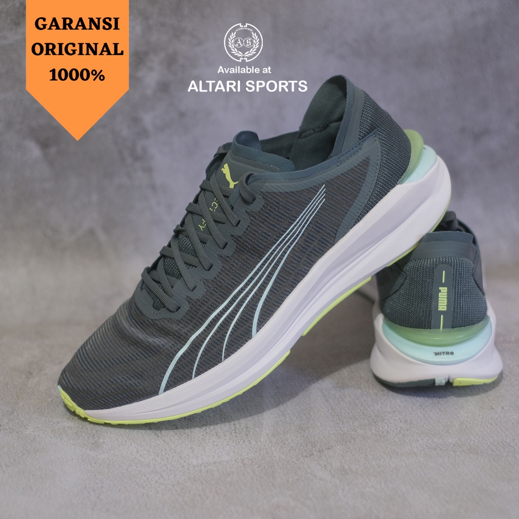 Jual SEPATU LARI RUNNING PUMA ELECTRIFY NITRO ORIGINAL ASLI BNIB 195173 ...
