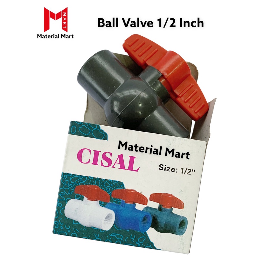 Jual Ball Valve 1/2" | Stop Kran 1/2 inch | Stop Keran | Keran PVC 1/2 ...