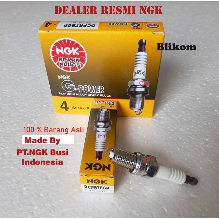 Jual BUSI NGK PLATINUM DCPR7EGP BUSI MOBIL AVANZA TERIOS GRAN MAX SIRION ORIGINAL | Shopee Indonesia