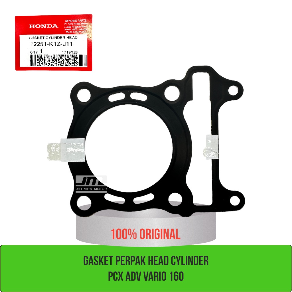 Jual Gasket perpak head cylinder pcx adv vario 160 12251-K1Z-J11 | Shopee Indonesia