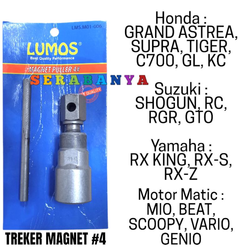 Jual TREKER MAGNET TM#4 LUMOS MULTIFUNGSI COCOK UNTUK SEMUA MOTOR MATIC ...