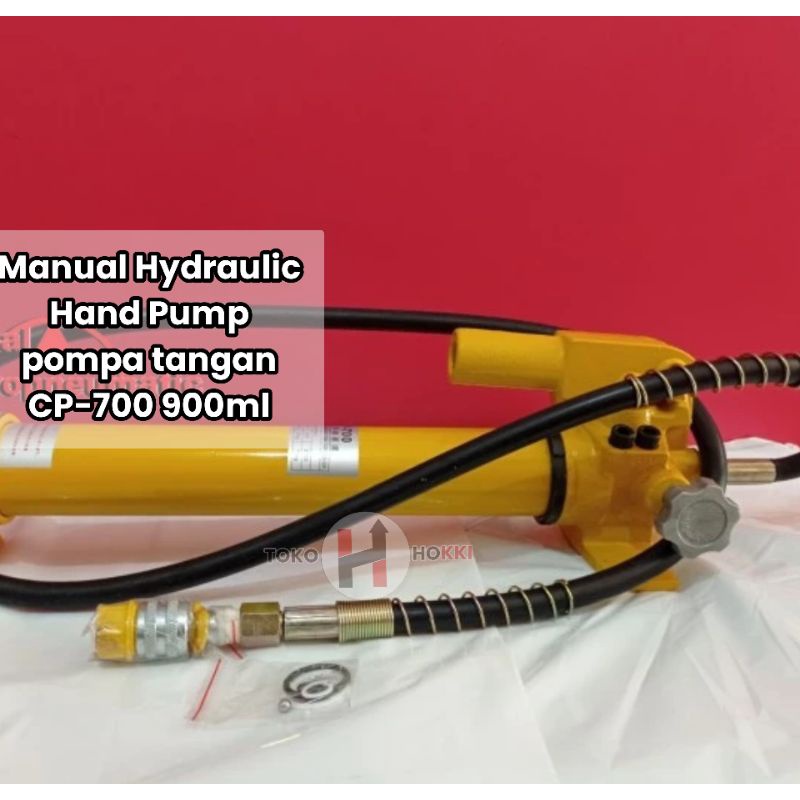 Jual Manual Hydraulic Hand Pump pompa tangan CP-700 900ml | Shopee Indonesia