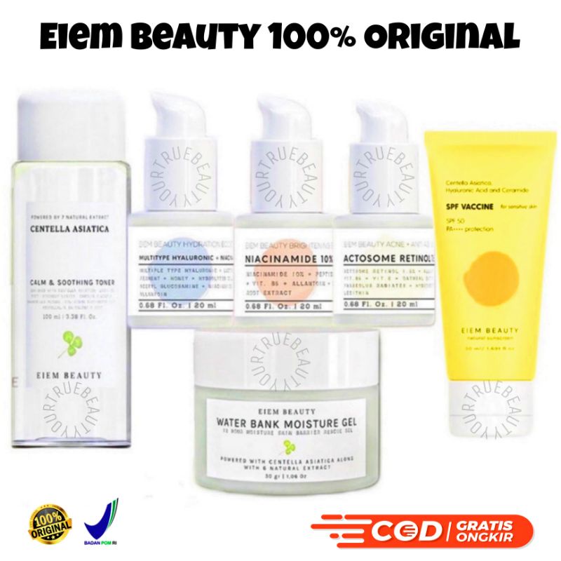 Jual Eiem Beauty Water Bank Moisturizer Calm Soothing Toner Natural ...