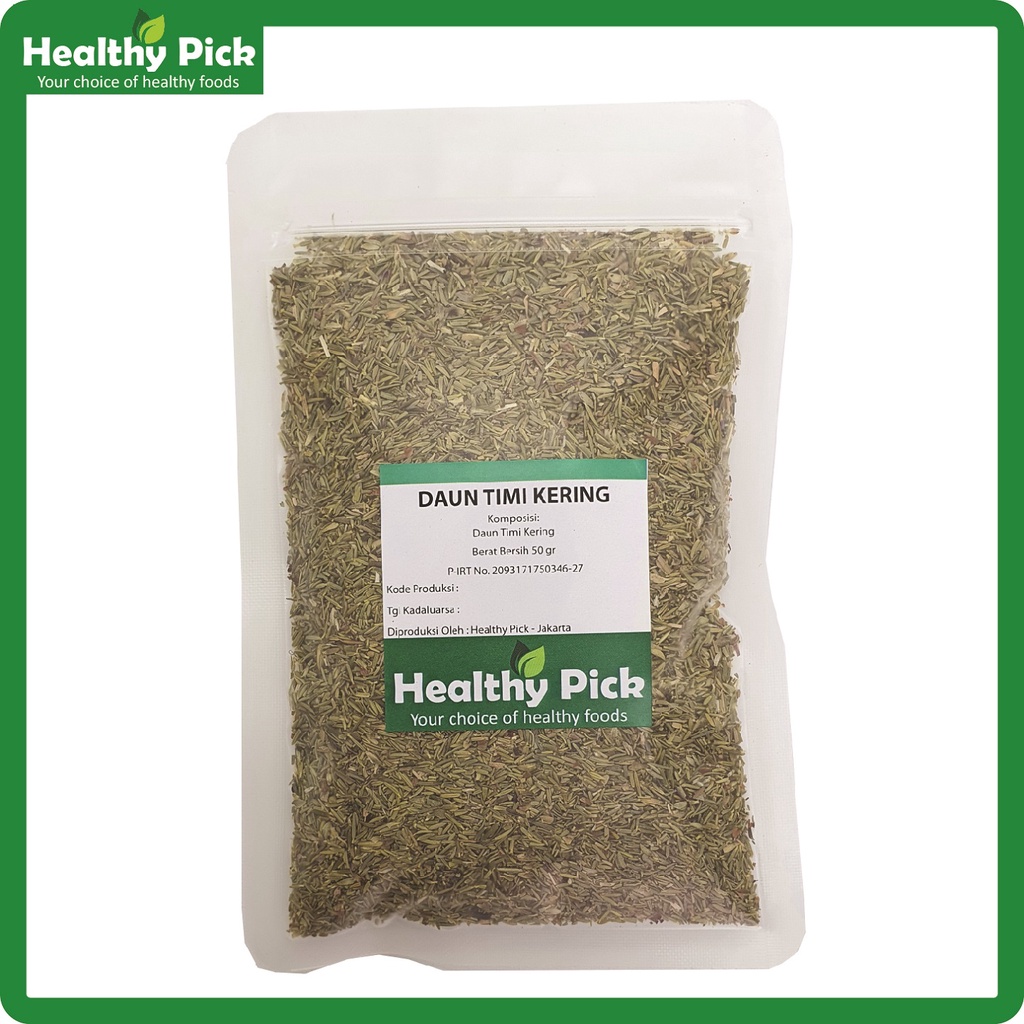 Jual Thyme Leaves / Daun Timi / Dried Thyme Leaves / Daun Timi Kering ...