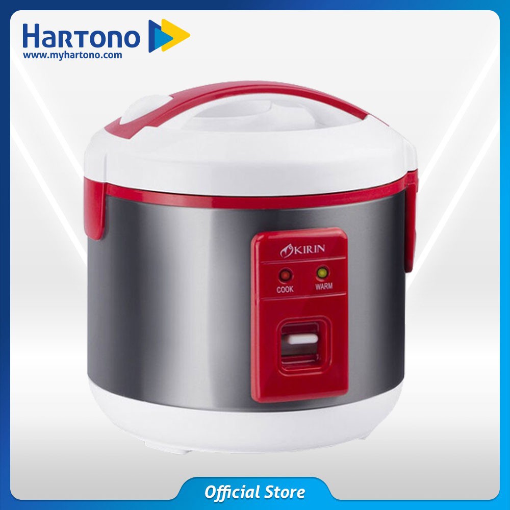 Jual KIRIN RICE COOKER 1 LITER| KRC-087 RED FKRRC-RD-087 | Shopee Indonesia