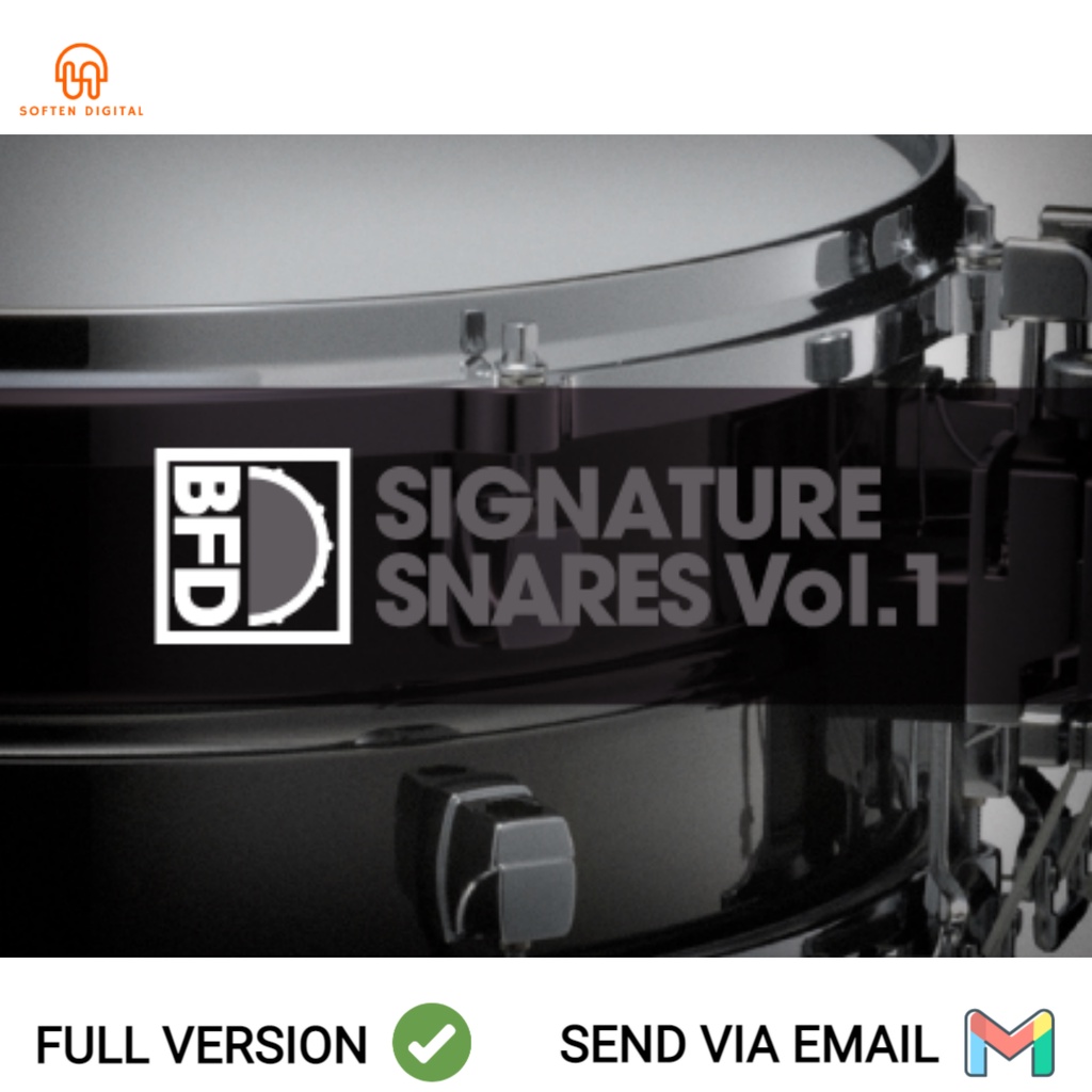 Jual Library inMusic Brands – BFD Manu Katche Signature Snare (BFD3 ...