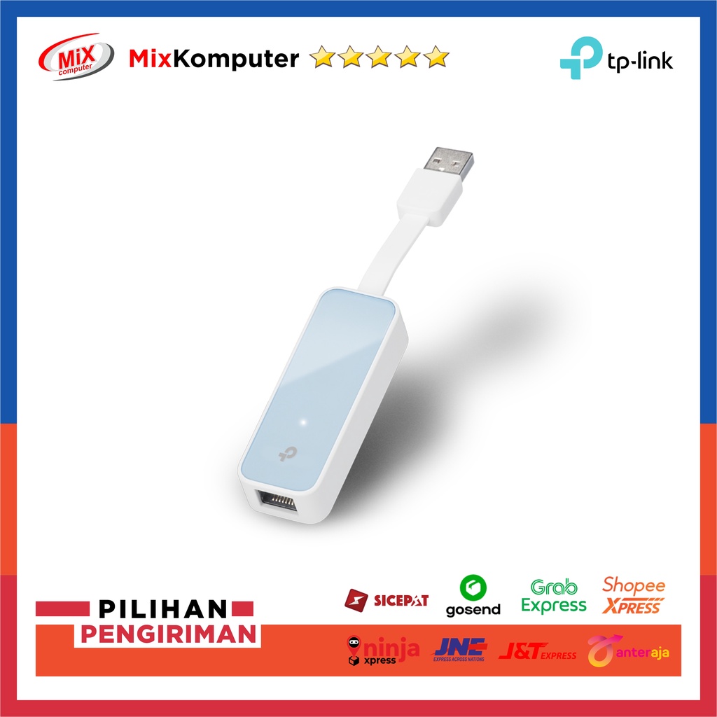 Jual Kabel USB 2.0 to LAN 100Mbps Ethernet TP-Link TL-UE200 Network ...
