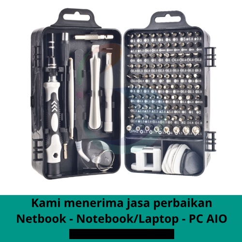 Jual Obeng set Hp full set Obeng Service Komputer Laptop Hp Servis 115 in 1 | Shopee Indonesia