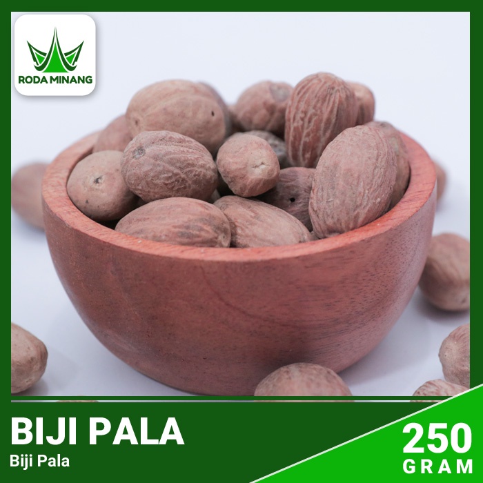 Jual Biji Pala Bulat Utuh Nutmeg Whole Pala Panjang - 250 Gram | Shopee ...