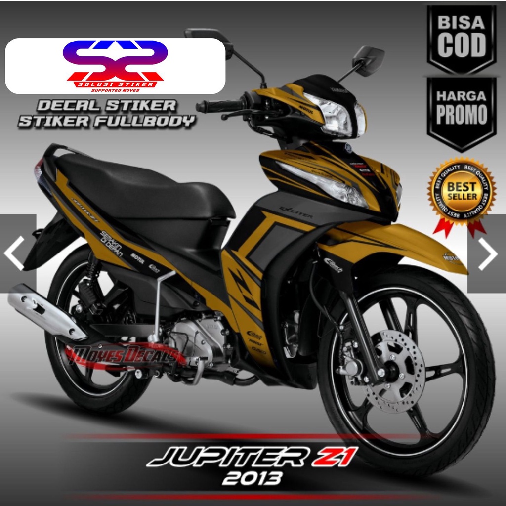 Jual Decal Variasi Jupiter Z1 Full Body Motif Terbaru Stiker Jupiter Z1 ...