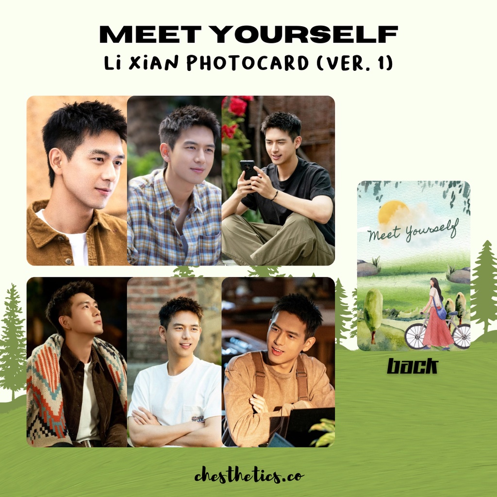 Jual Meet Yourself Cdrama China Chinese Drama Photocard Aktor Li Xian Liu Yifei Shopee Indonesia