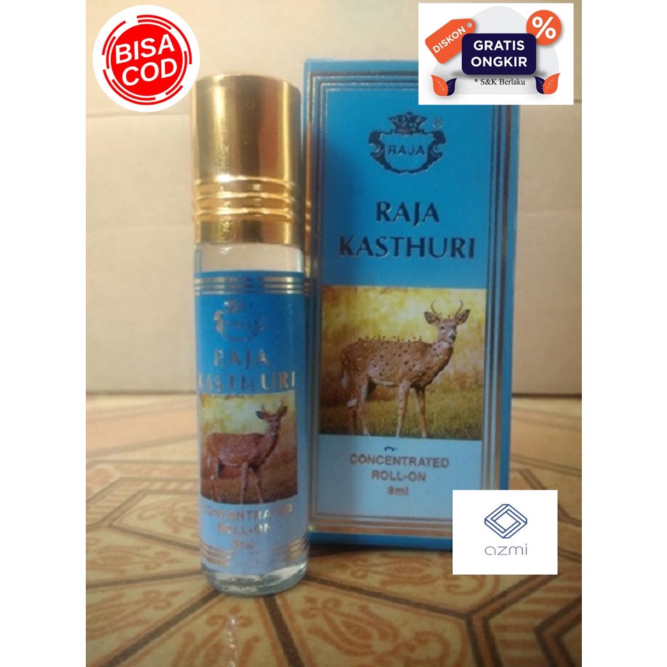 Jual Parfum Arab Raja Kasturi kasthuri Kijang Premium 8ml Original ...