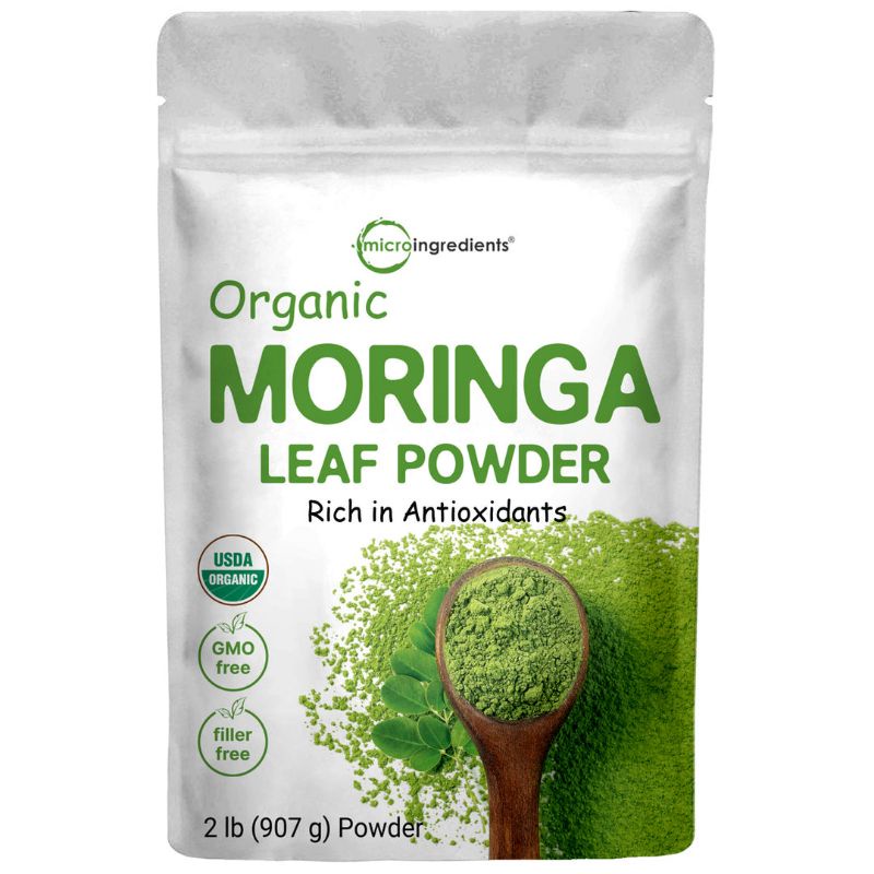 Jual Organic Moringa Leaf Powder Original Microingredients Isi 102 ...