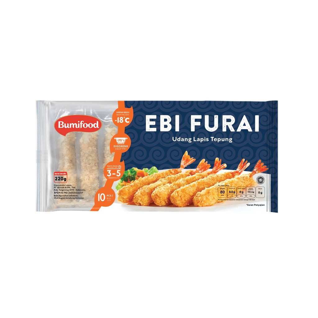 Jual BUMIFOOD Ebi Furai [220 gram] | Shopee Indonesia