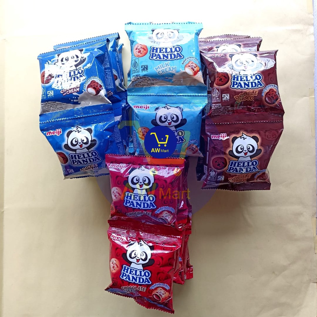 Jual HELLO PANDA RENCENG ( 10 SACHET X 8GRA) - COKELAT, STRAWBERRY ...
