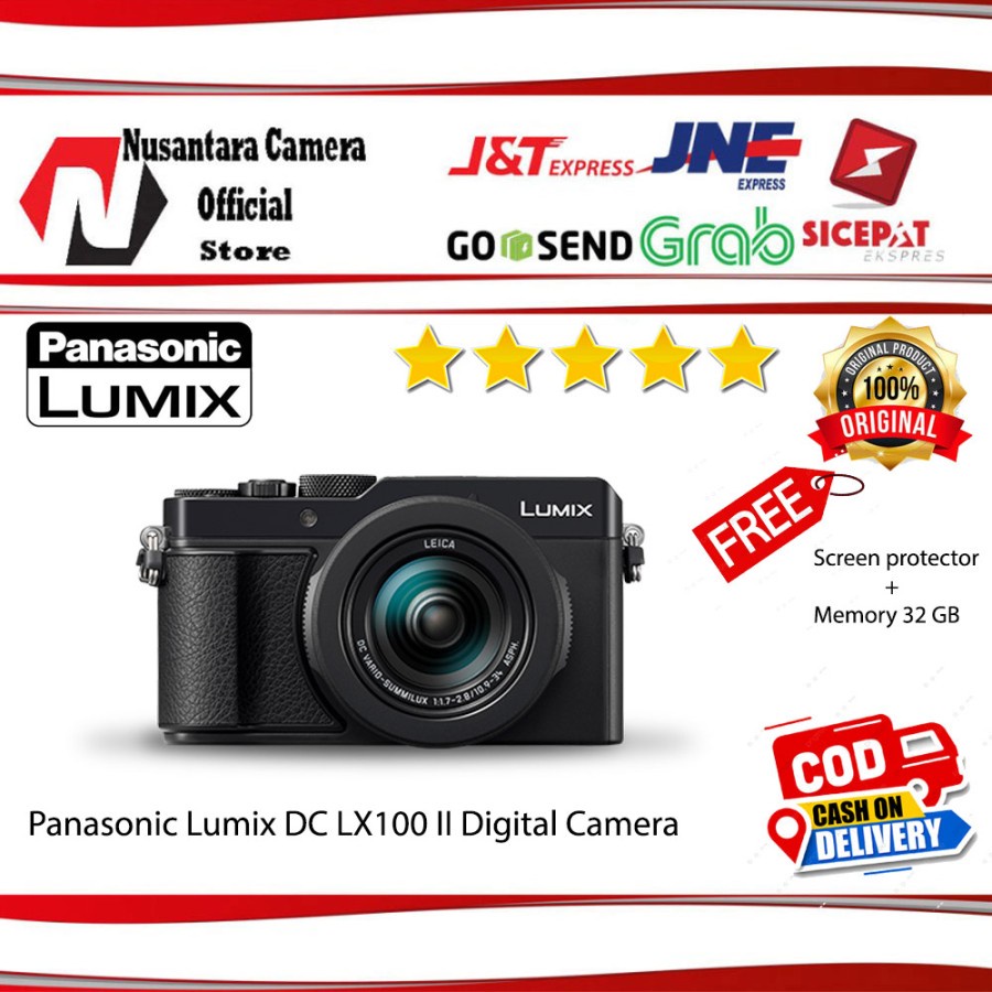 Jual Panasonic Lumix DC LX100 II Digital Camera - Garansi Resmi | Shopee Indonesia