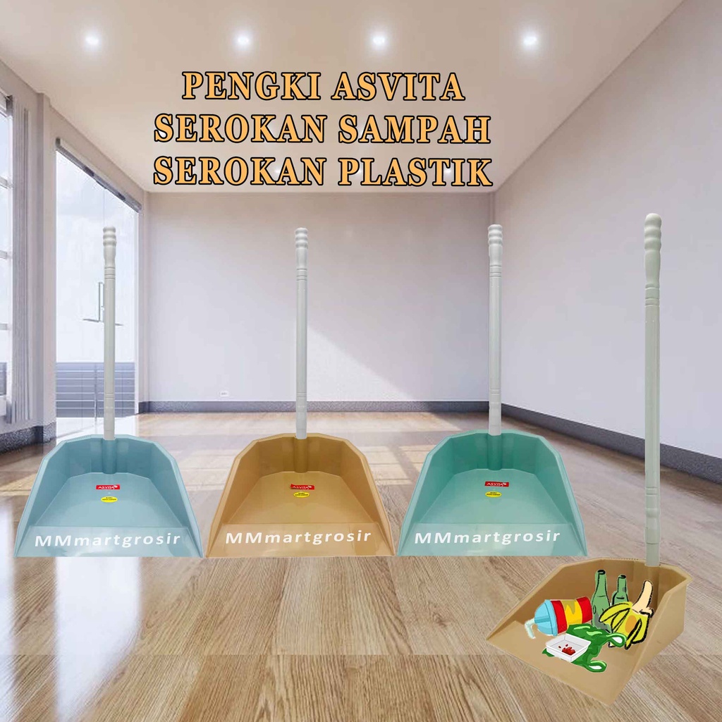 Jual Pengki Asvita / Serokan Sampah / Serokan Plastik / Pengki Gagang ...
