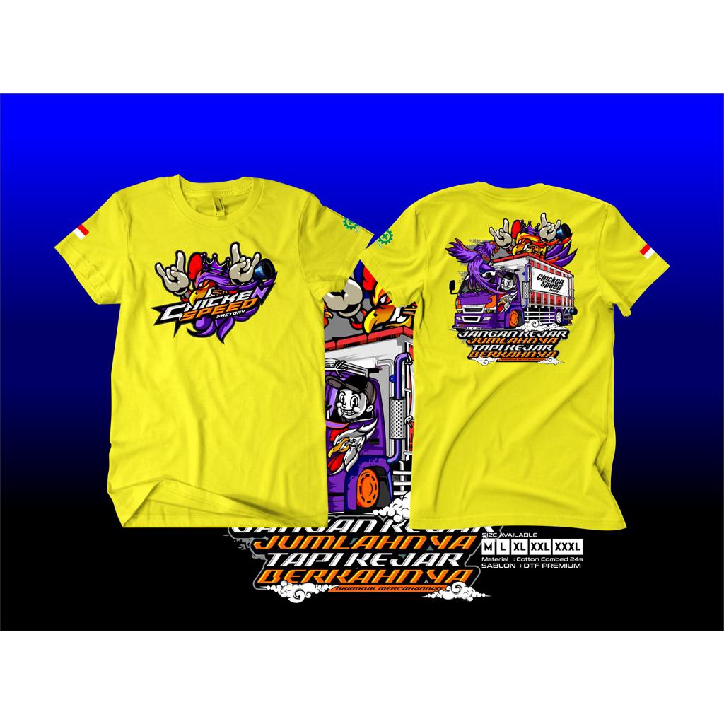 Jual Kaos Truk Ayam Chicken Speed | Shopee Indonesia