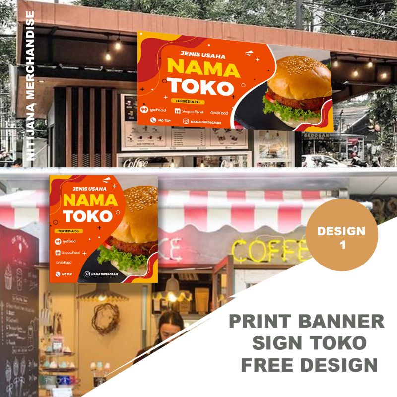 Jual DESIGN PLUS CETAK BANNER/SPANDUK NAMA TOKO BISA CUSTOM UKURAN ...