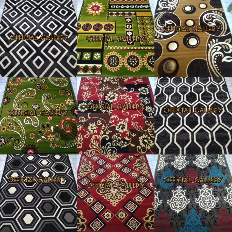 Jual Karpet Tikar Alas Lantai Permadani Moderno Ukuran 190x260 cm ...