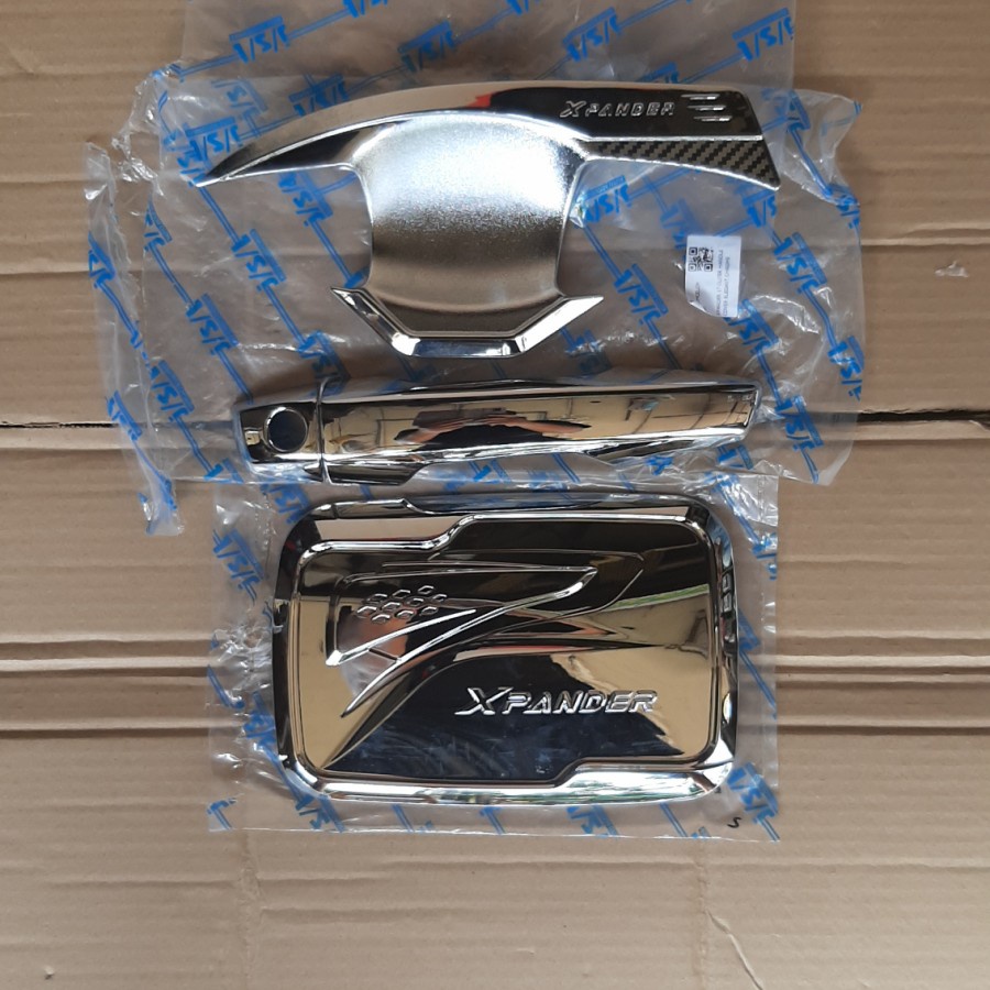 Jual JSL Paket Cover Handle Outer & Tangki Chrome Mobil Xpander 2017 2018 2019 2020 2021 2022 ...