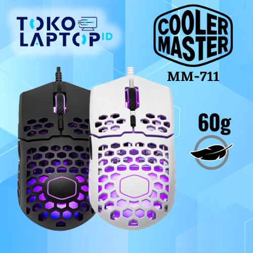 Jual Cooler Master MM711 / MM-711 RGB Wired Gaming Mouse | Shopee Indonesia