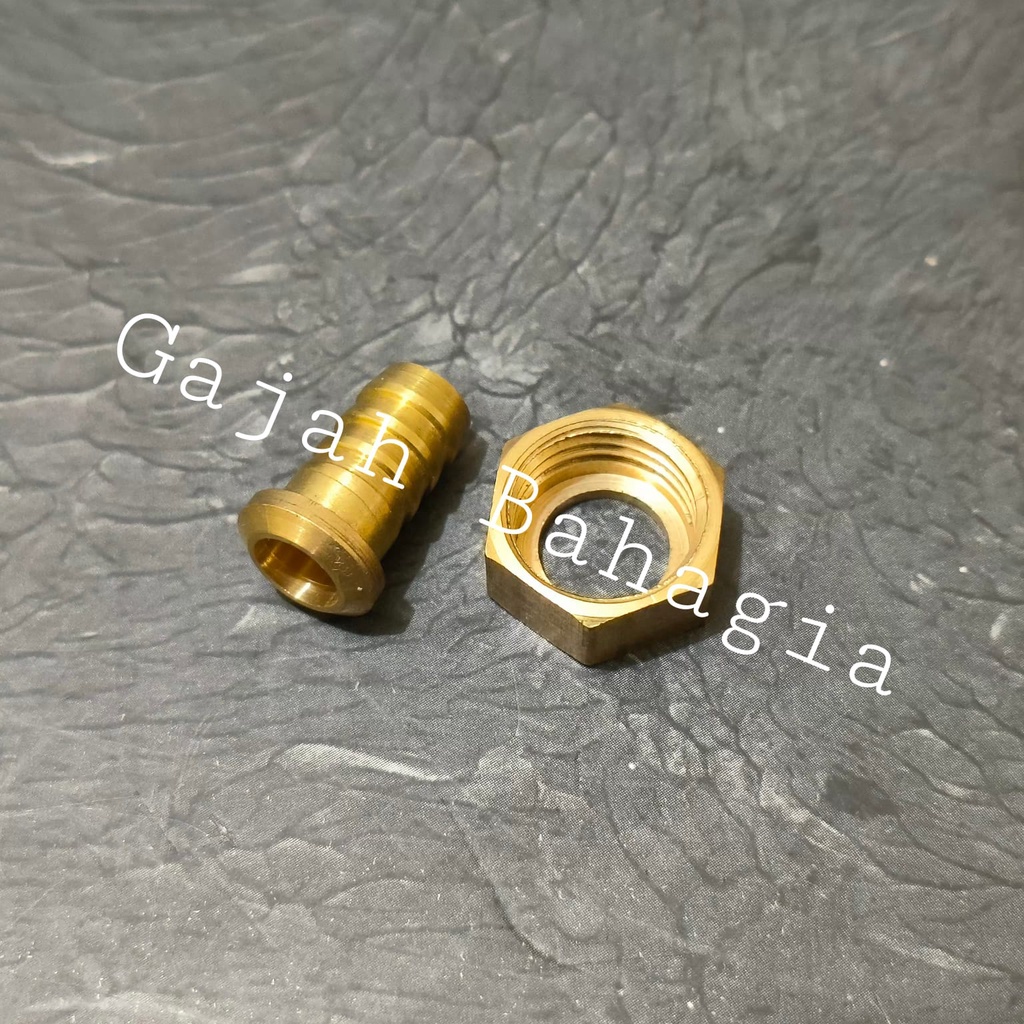 Jual Nepel kran angin 1/4 kompresor Kuningan drat dalam HATO | Shopee ...