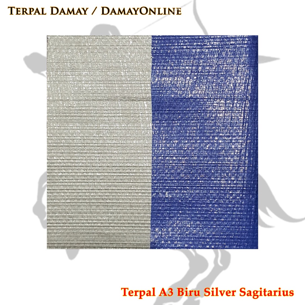 Jual Terpal Rol A3 Biru Silver Korea Sagitarius ( Harga / Rol ...