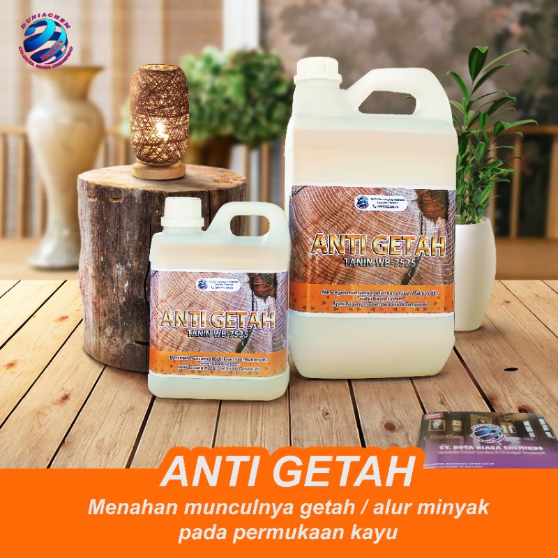 Jual ANTI GETAH/PENAHAN GETAH KAYU/WATERBASED (1 LITER) | Shopee Indonesia