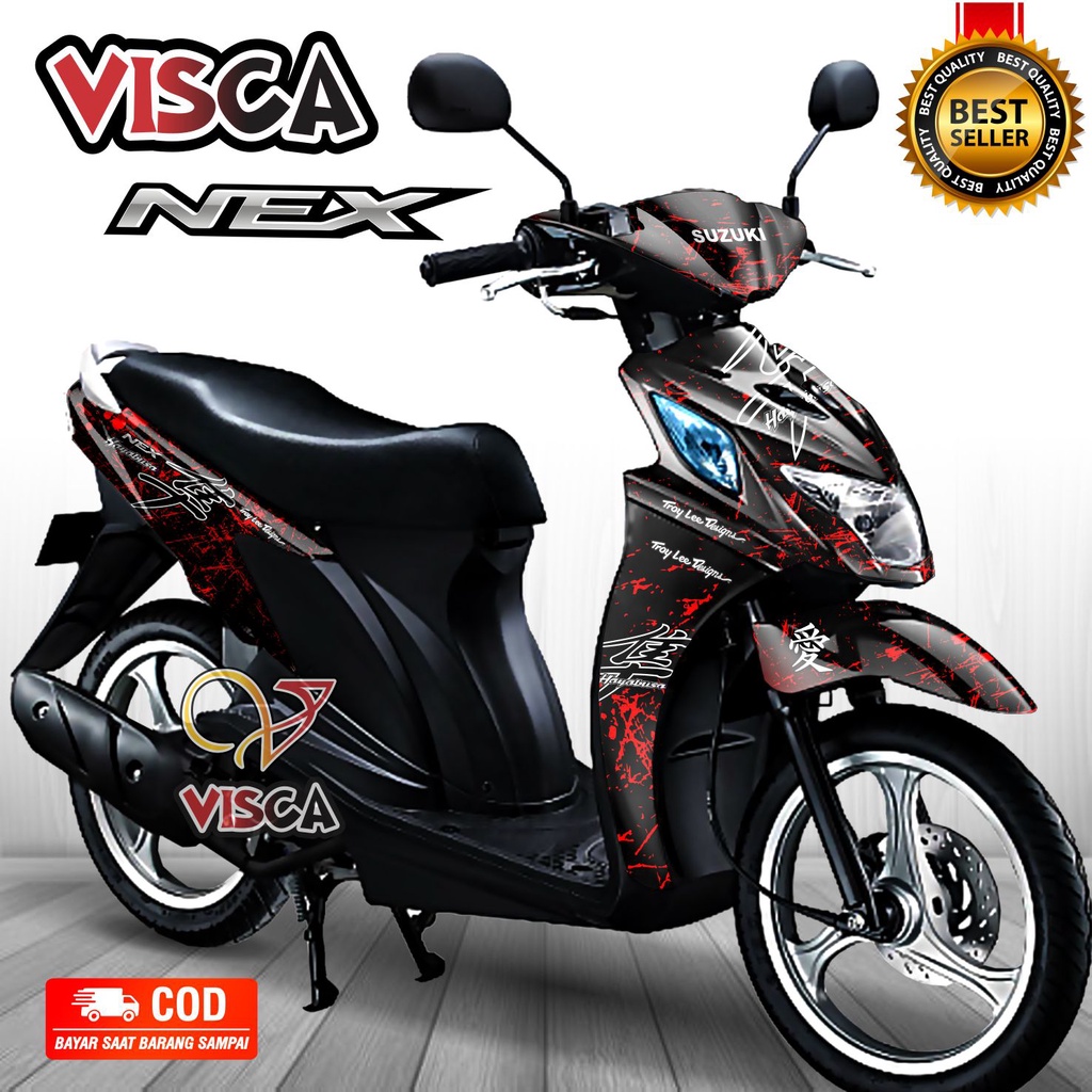 Jual Decal Suzuki Nex 1 Full Body Stiker Motor Suzuki Nex 1 Full Body Striping Suzuki Nex 1 ...
