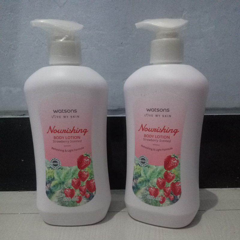 Jual WATSONS BODY LOTION 500ml | Shopee Indonesia