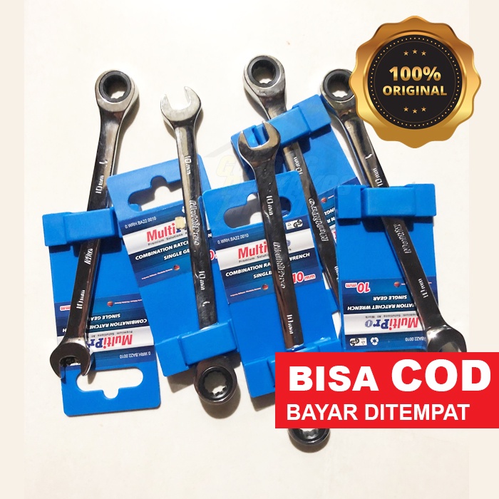 Jual MULTIPRO KUNCI RINGPAS RACHET/ KUNCI PAS/ KUNCI RING/ KUNCI RING PAS RATCHET FLEXIBLE 8 ...