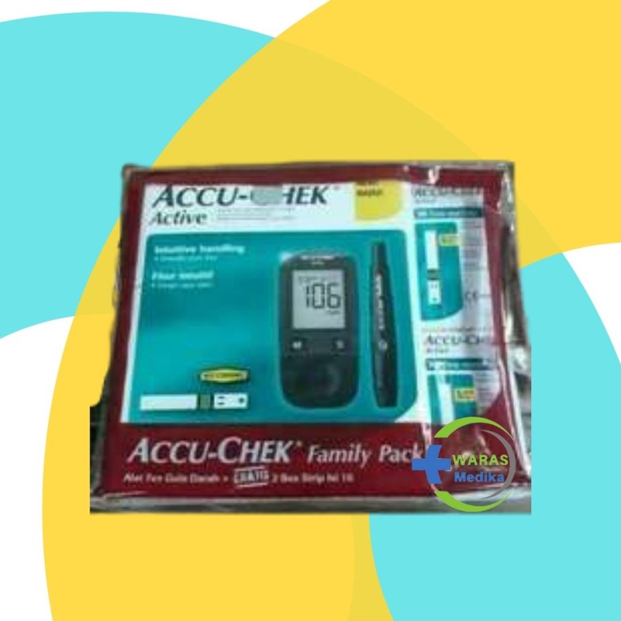 Jual Alat Accu Check active/ alat cek gula darah meter | Shopee Indonesia