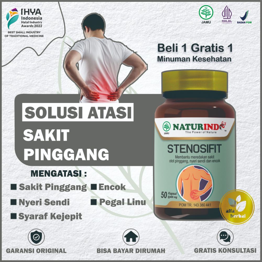 Jual Obat Sakit Pinggang Encok Pegal Linu Nyeri Sendi Otot Herbal ...