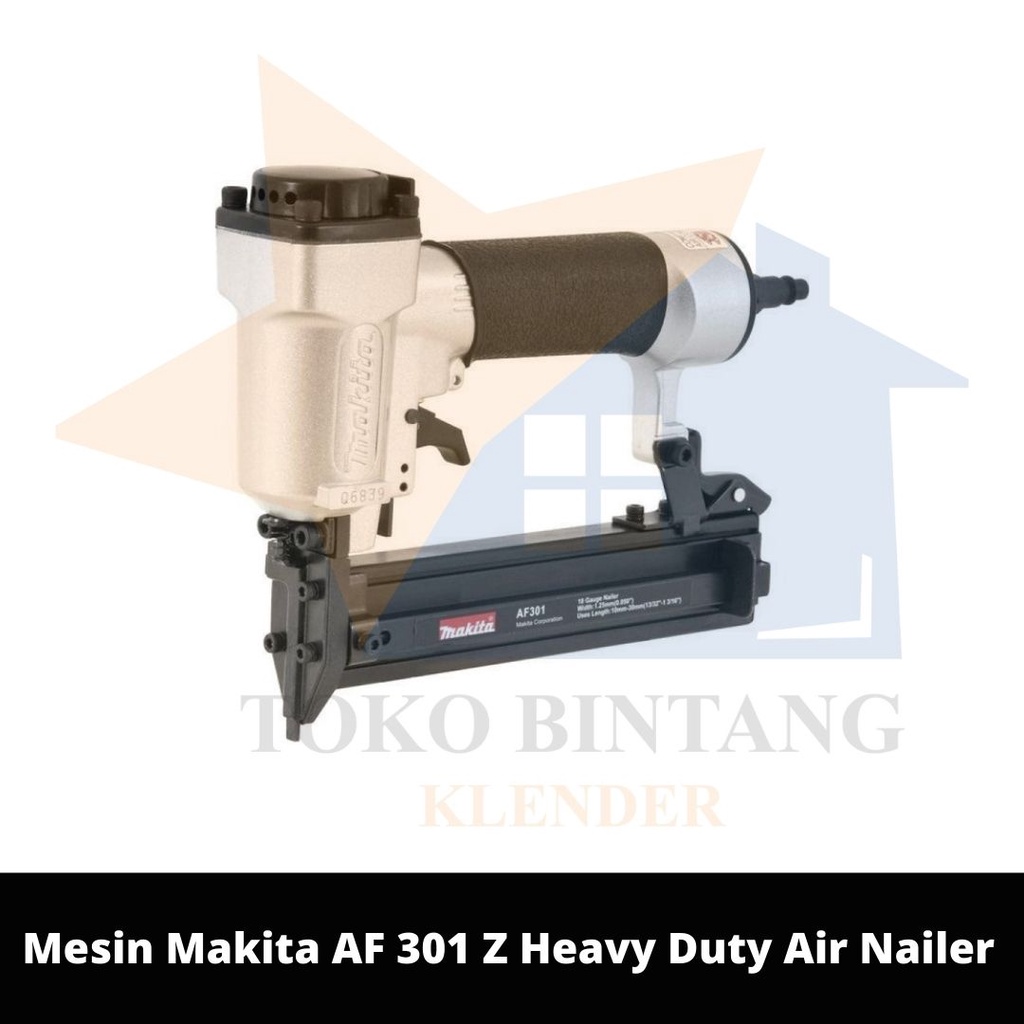 Jual Mesin Makita AF 301 Z Heavy Duty Air Nailer | Shopee Indonesia