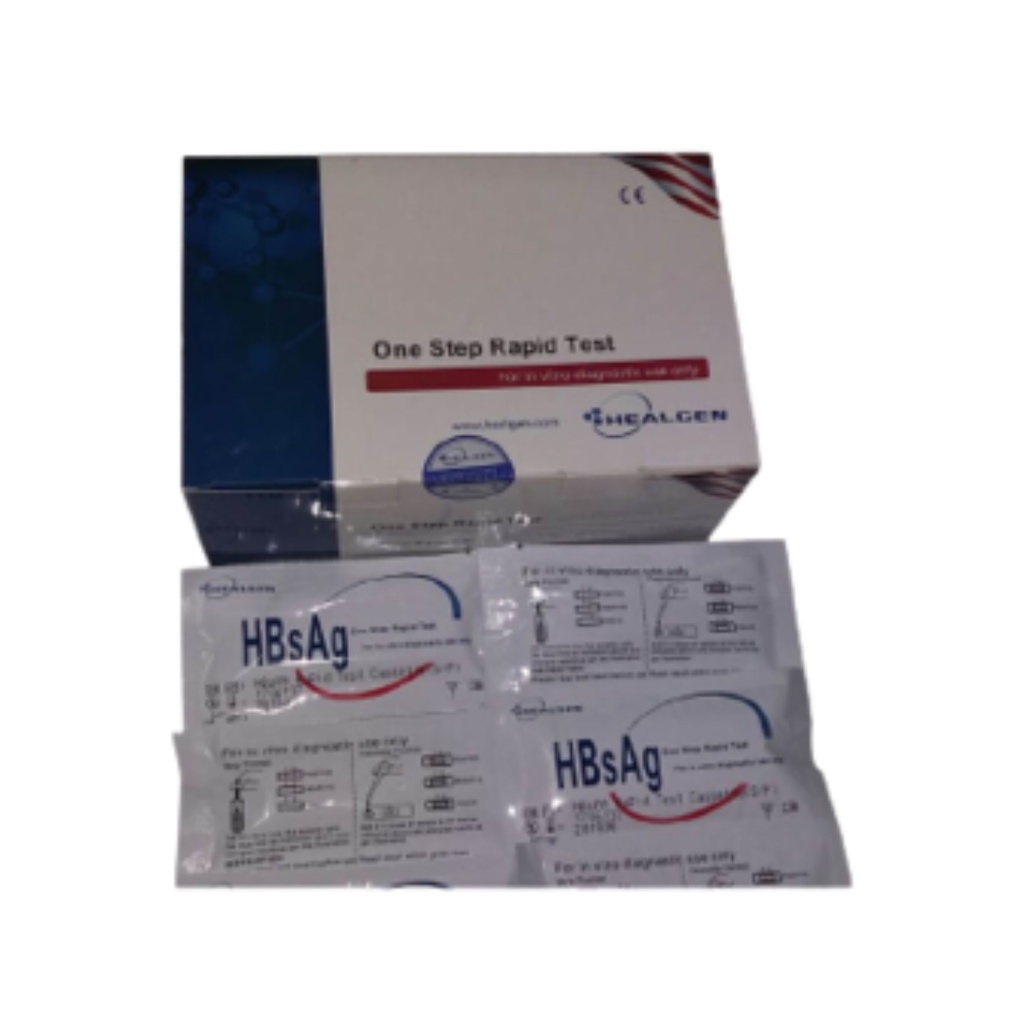 Jual Healgen HBsAg Rapid Test Cassette Alat Tes Hepatitis C Isi 25 ...
