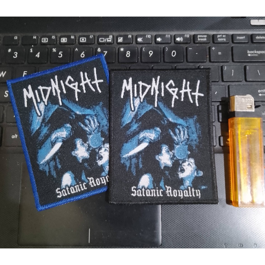 Jual Midnight - Satanic Royalty - Woven Patch - Emblem - Music Metal ...