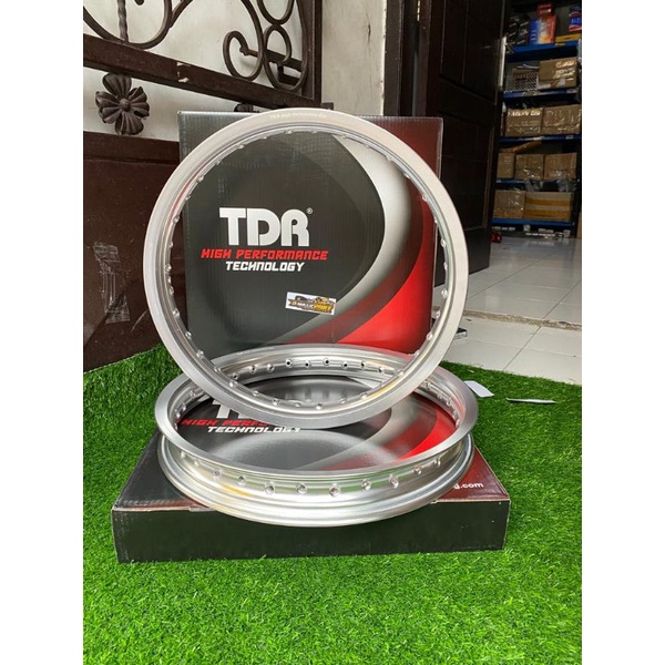 Jual Velg TDR silver lingkaran TDR type WX shape uk 140-160-185-215 ...
