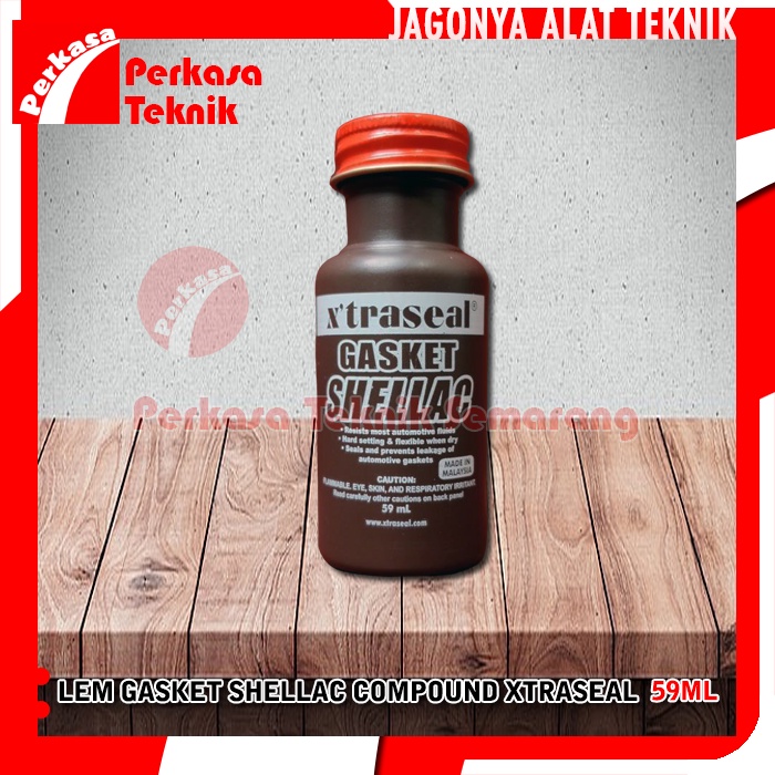 Jual LEM GASKET SHELLAC COMPOUND XTRASEAL X'TRASEAL 59ml | Shopee Indonesia